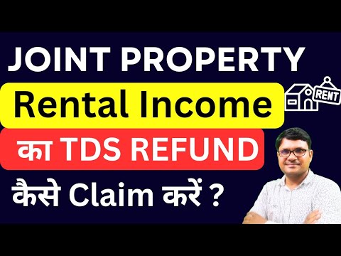 Tax on Joint Property Rental Income | How to Claim TDS in ITR for Joint ...