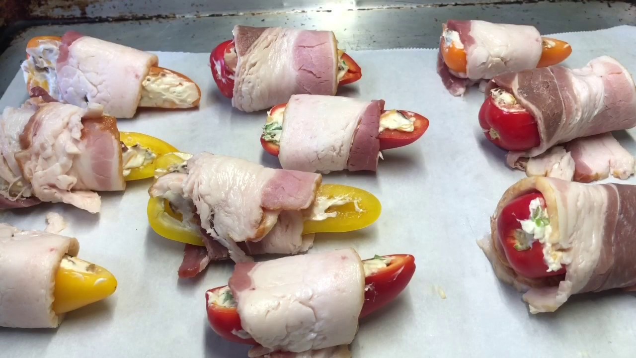 Chef Phillip - Baby Bell Bacon Bombs - YouTube