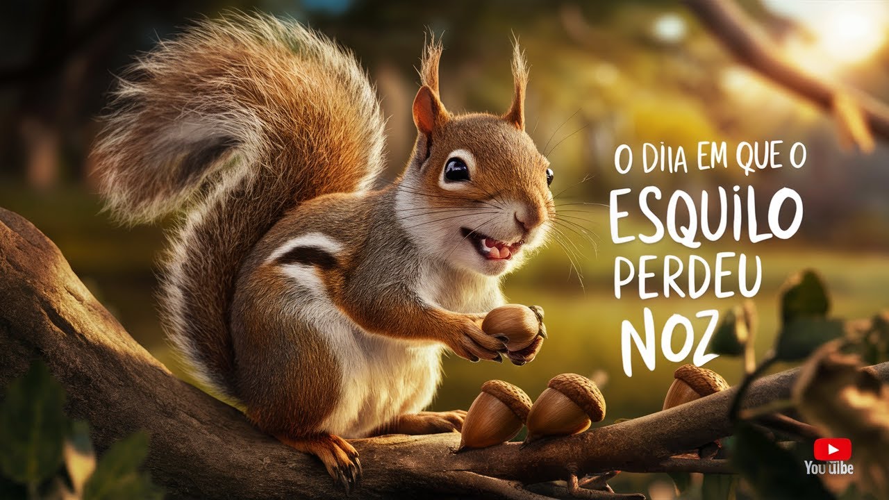 O Dia em que o Esquilo Perdeu a Noz - YouTube