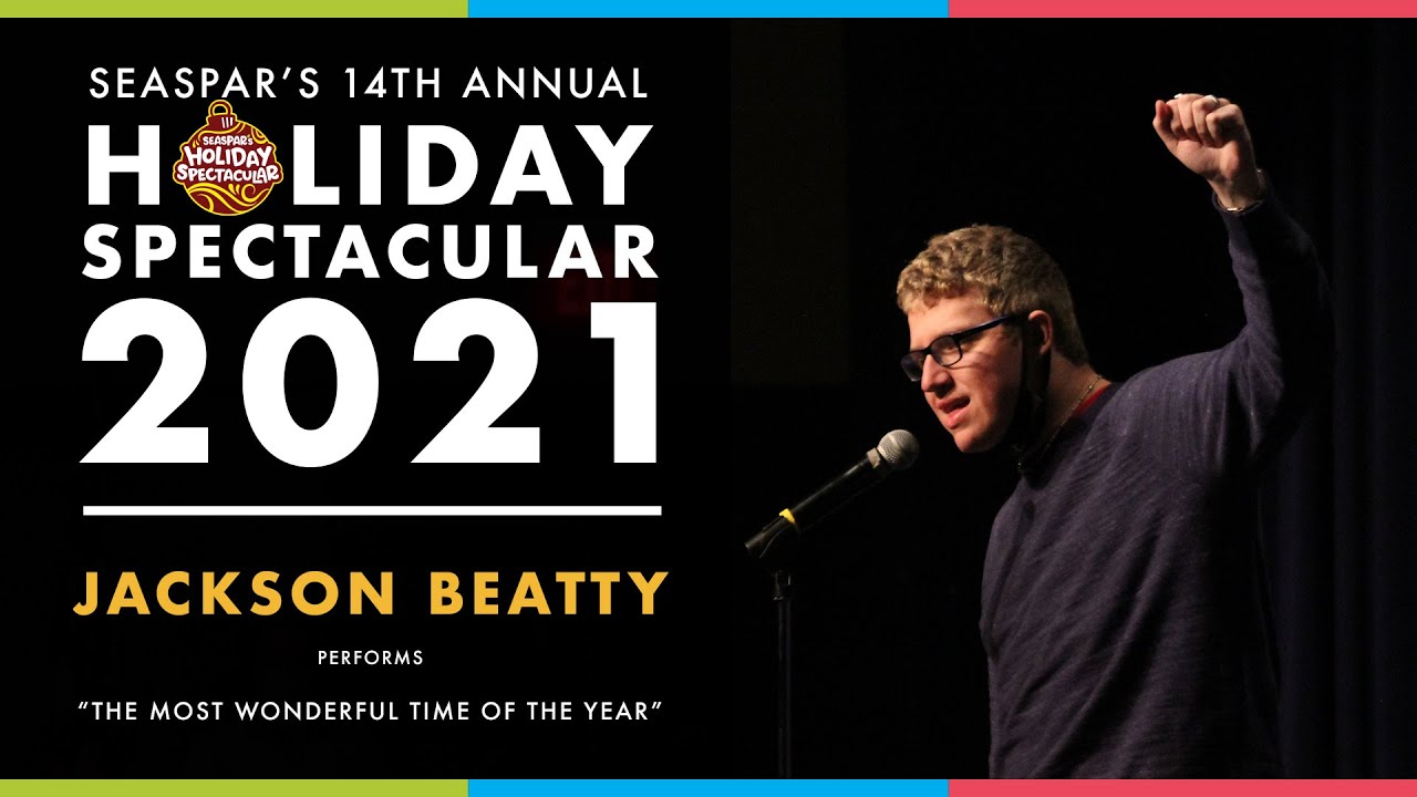 Holiday Spectacular 2021: Jackson Beatty Performs “The Most Wonderful ...