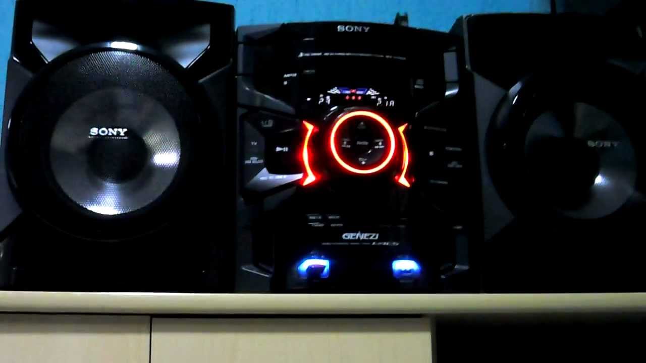 Mini System Sony MHC-GTR333 Genezi 400W Rms- Max Bass - YouTube