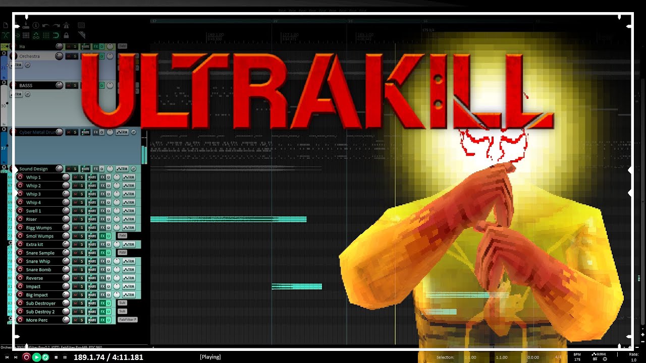 ULTRAKILL WAR Remix Backing Track - YouTube