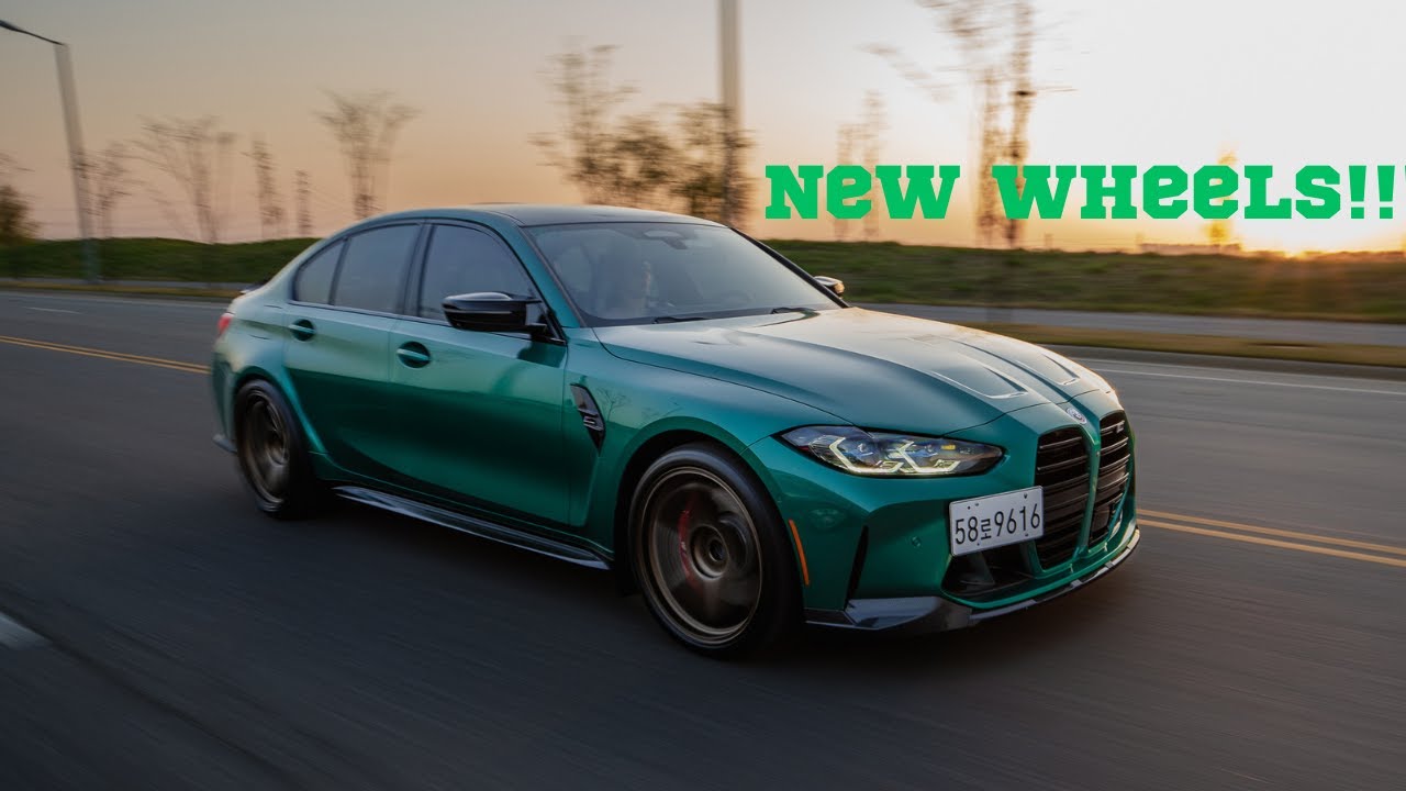 Installing TE37s on my G80 M3 - YouTube