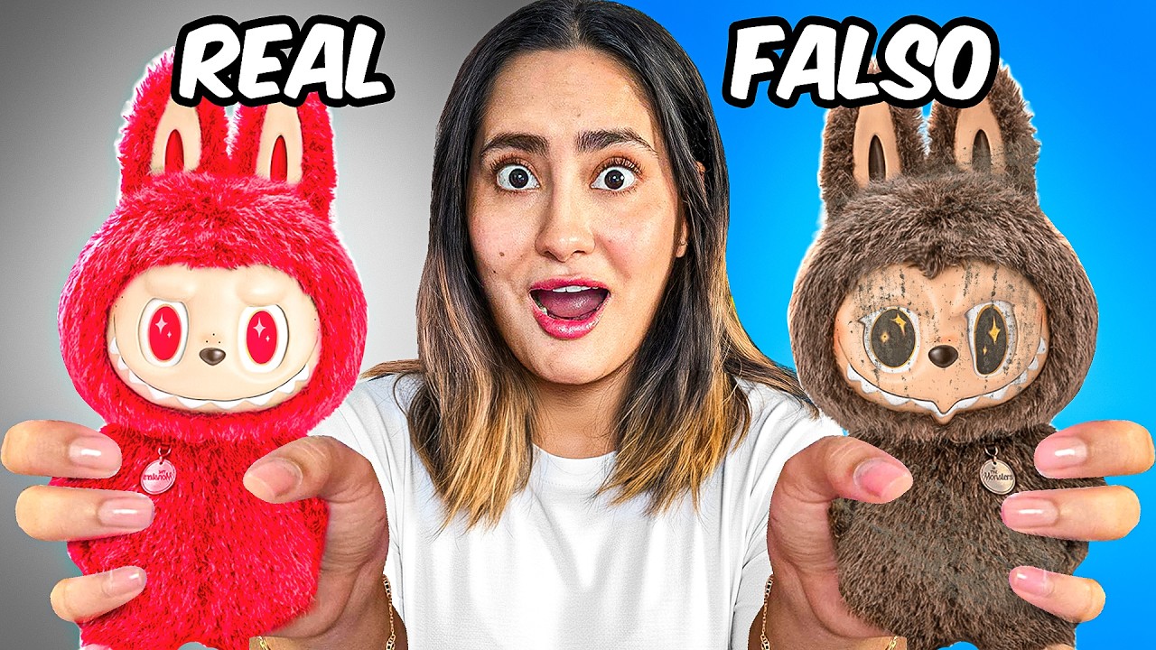 Abrimos Cajas De LABUBUS REALES y FALSOS - YouTube