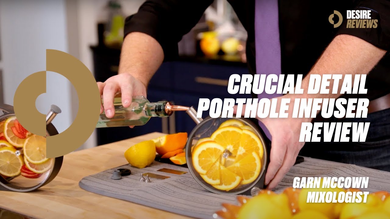 Crucial Detail Porthole Infuser Review with Garn McCown - YouTube