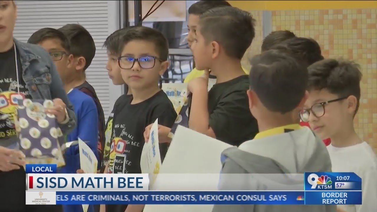 SISD hosts annual ‘Math Bee’ for elementary students - YouTube