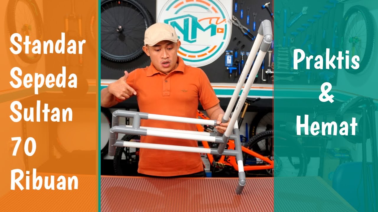 DIY Paddock Sepeda Murah - YouTube