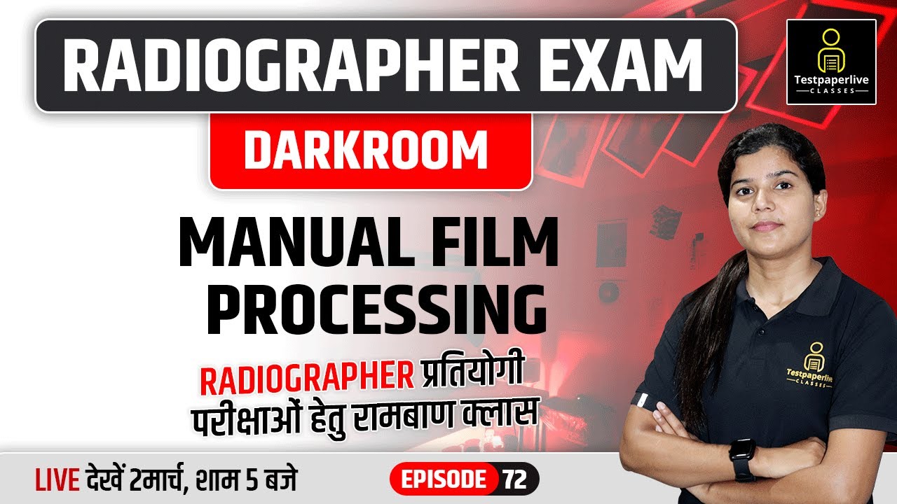 Manual Film Processing || Darkroom || BSF Radiographer & X-Ray ...