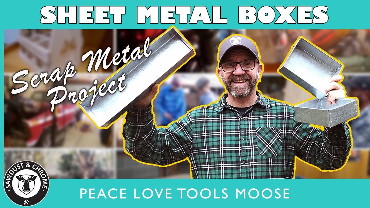 DIY Handy Scrap Metal Box: Beginner's Guide to Sheet Metal Projects ...