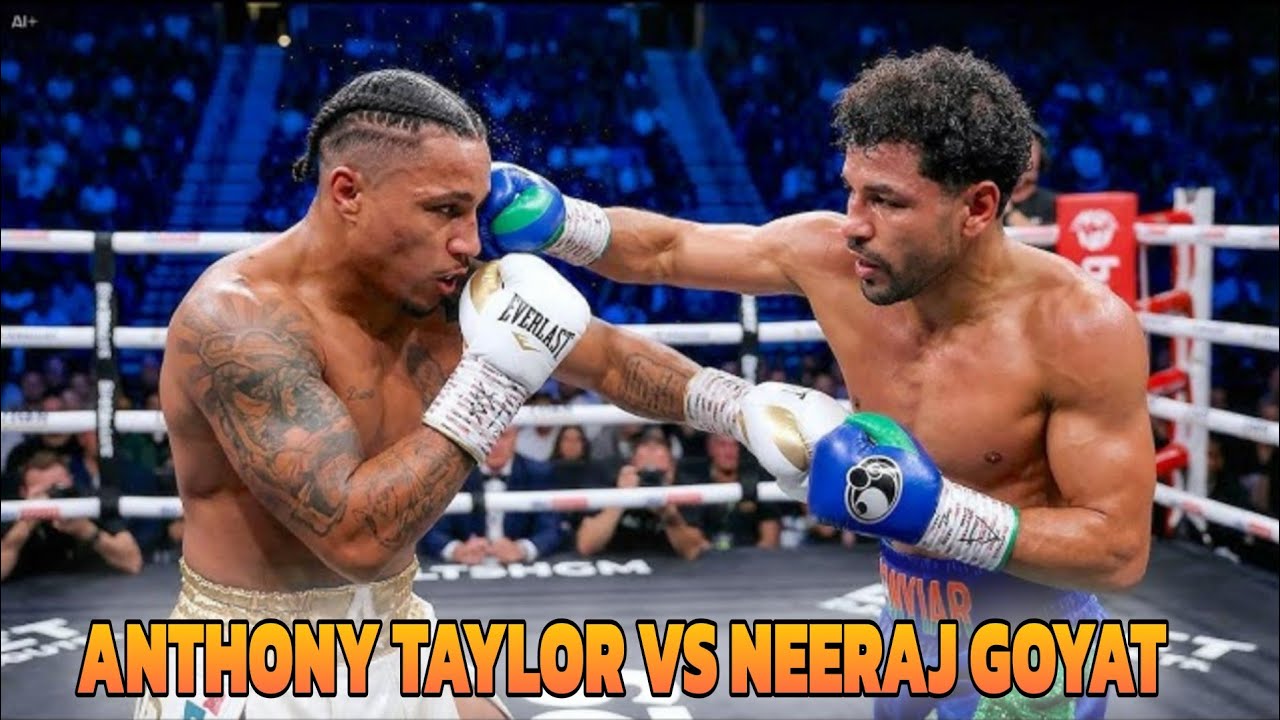 NEERAJ GOYAT VS ANTHONY TAYLOR HIGHLIGHTS FULL FIGHT | NEERAJ GOYAT VS ...