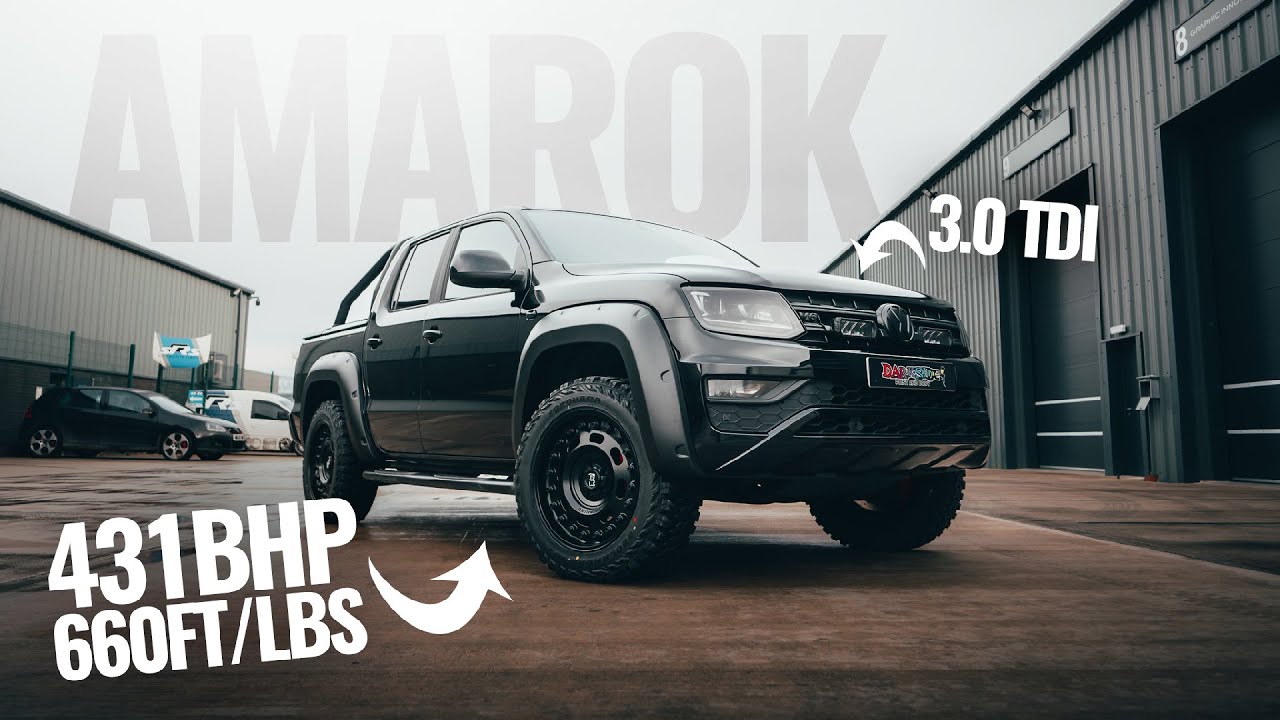 431BHP & 660FT/LBS!!! VW Amarok 3.0 V6 - YouTube