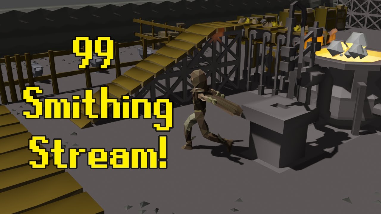 99 smithing is finally done! | OSRS - YouTube