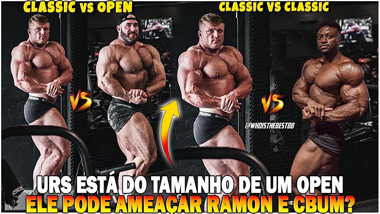 URS ESTÁ ENORME DO TAMANHO DO RAMON DINO E PODE APRONTAR NO OLYMPIA ...