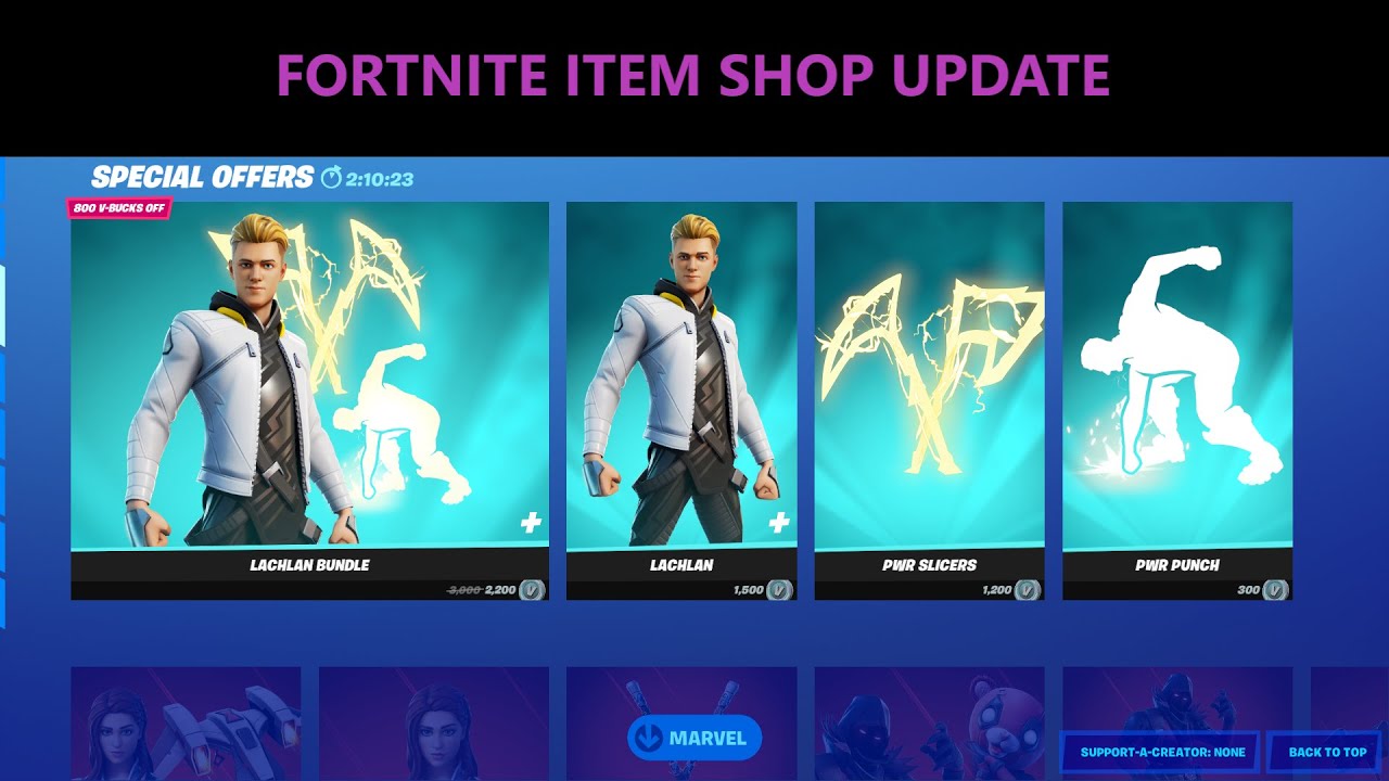 *NEW* FORTNITE ITEM SHOP UPDATE - (UI ONLY) [USER INTERFACE] - YouTube