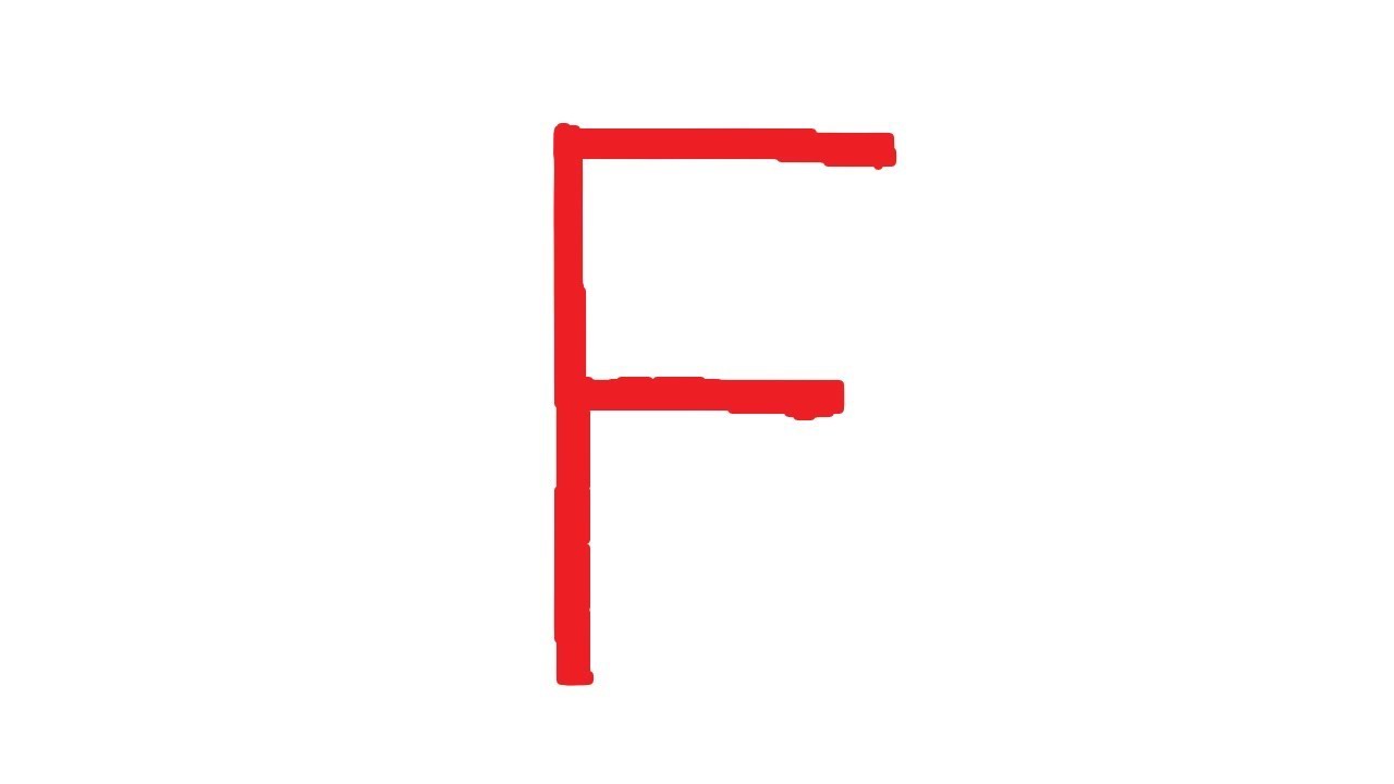 رسم سهل كيف تحول حرف Fالى رسم Frog ضفدع Youtube