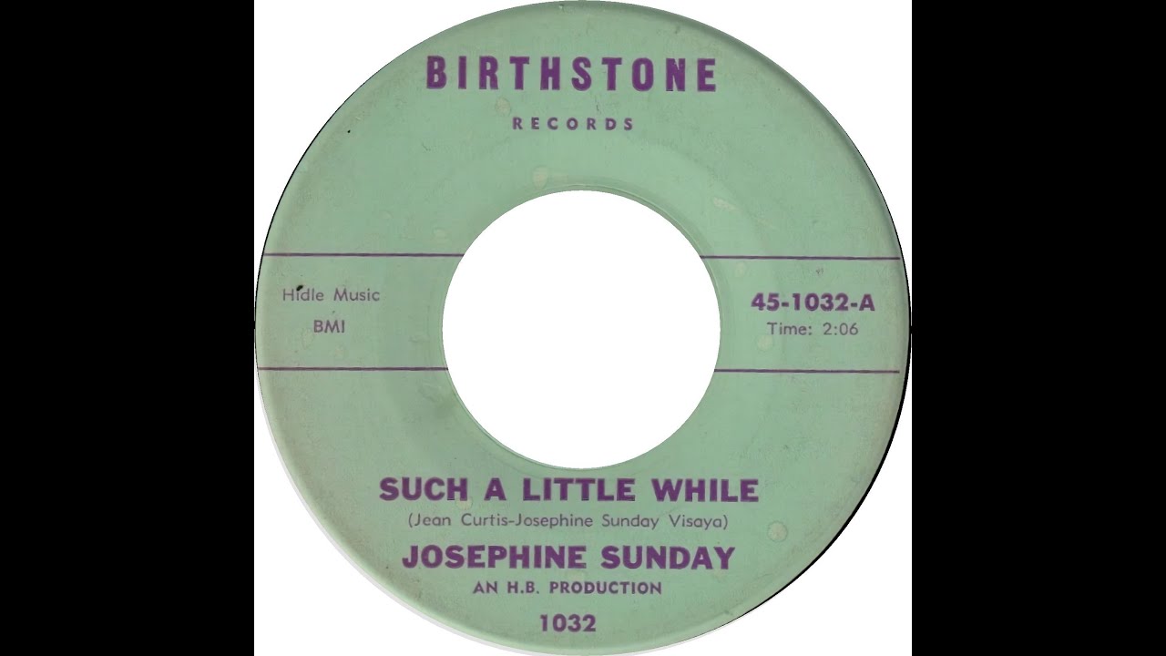 JOPSEPHINE SUNDAY & GROUP SUCH A LITTLE WHILE - YouTube