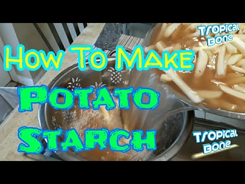 How to make potato starch! - YouTube