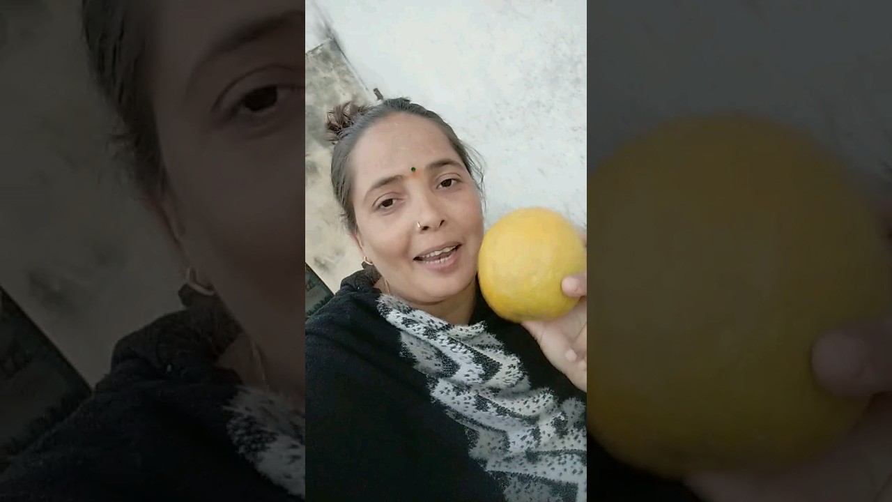 😱😱😱 itna bada nimbu kisne khaya hai #youtubeshorts #minivlog # ...