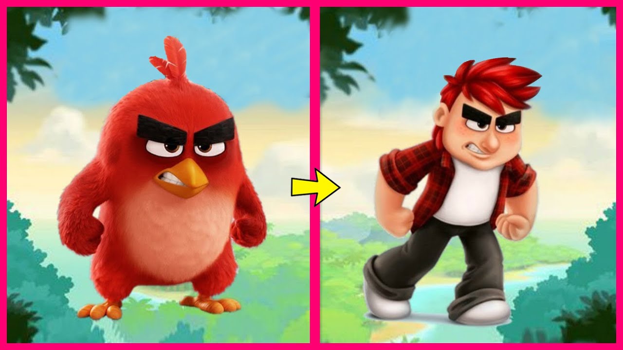 Cartoon Characters 🔥 Human Version - YouTube