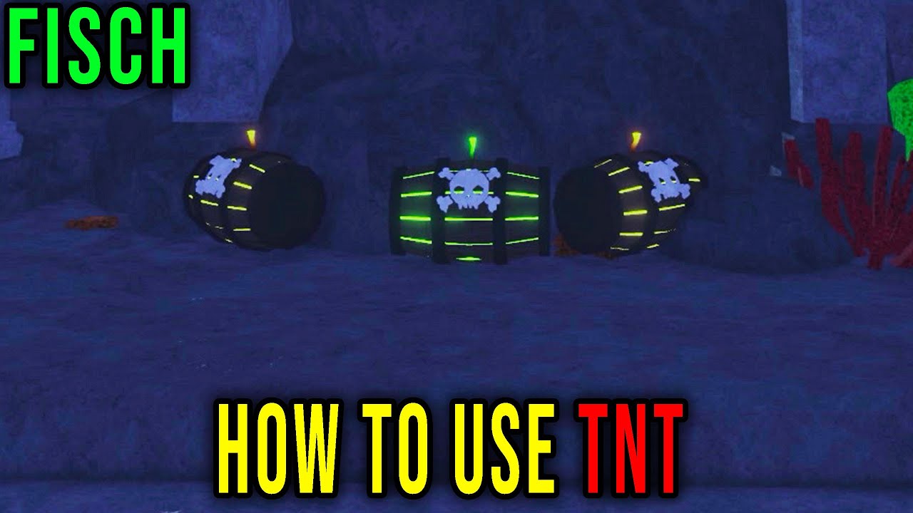 HOW TO USE TNT [FISCH] - Roblox - YouTube