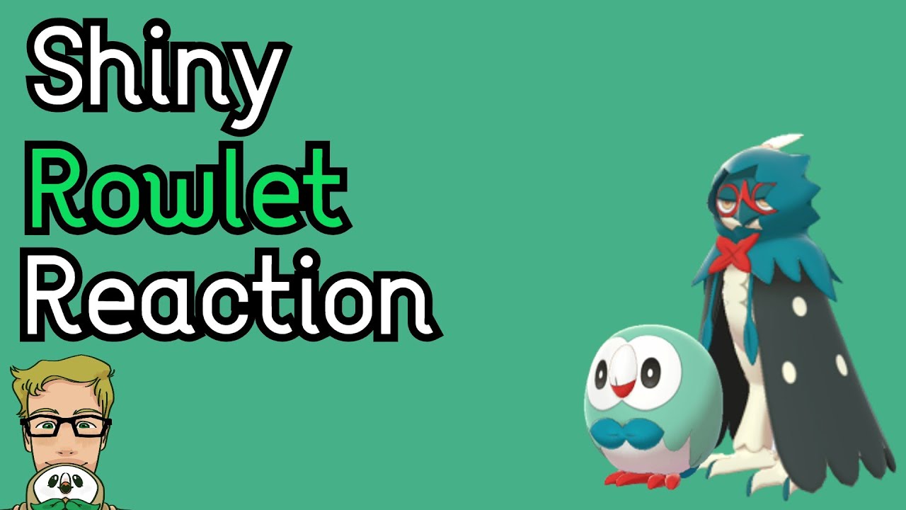 Shiny Rowlet in Pokémon Sun/Moon after 82 Eggs Hatched - YouTube