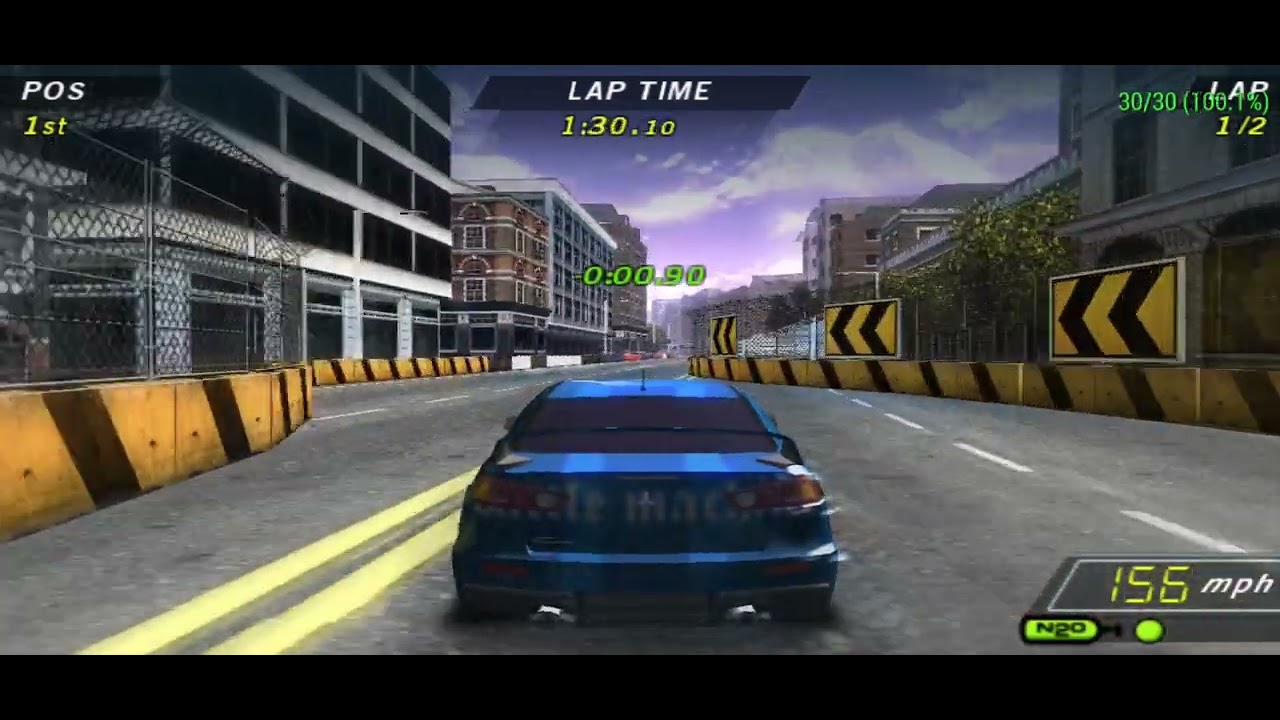 NFS Shift PSP - World Tour Showdown Vs Ray Krieger Race 1(PPSSPP HD ...
