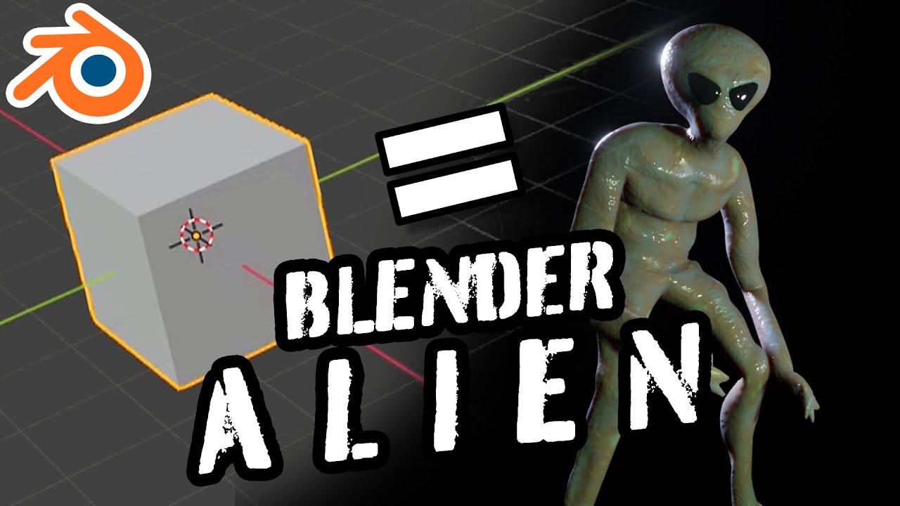 ALIEN SCI-FI - BLENDER 2.8 - MODDELING - YouTube