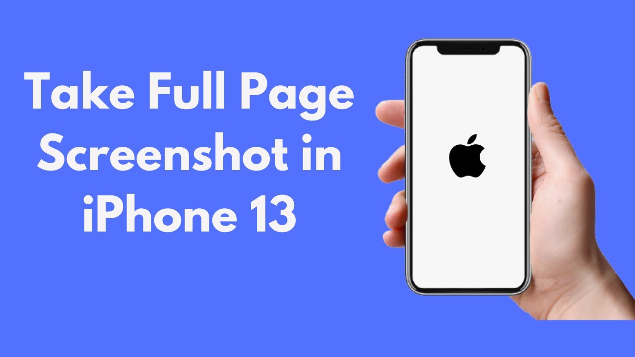 IPhone 13 How To Take Full Page Screenshot In IPhone 13 YouTube IPhone 13 How To Take Full Page Screenshot In IPhone 13 YouTube