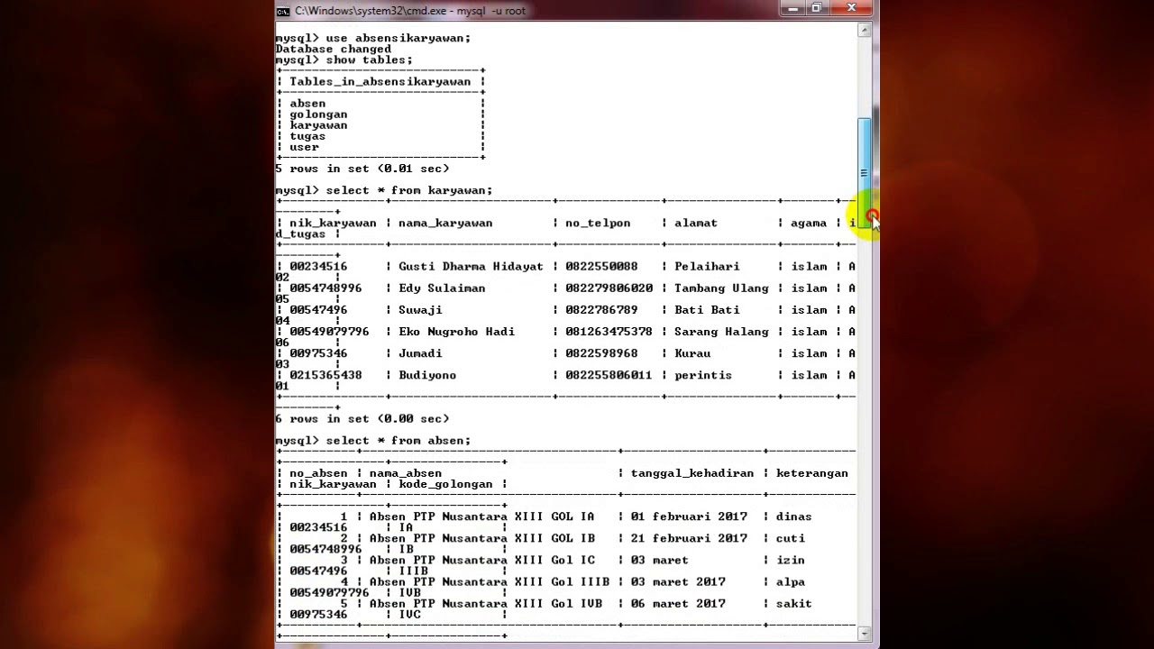 Join 3 tabel (Basis Data 2) - YouTube