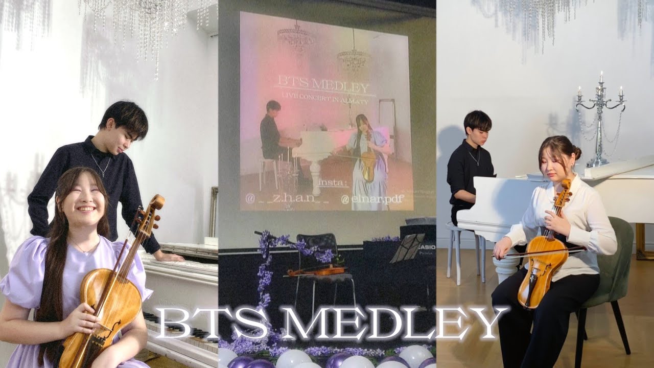 BTS Medley ♡ live concert in Almaty - YouTube