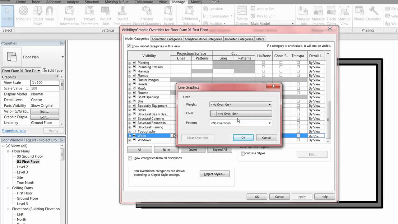 Revit Architecture 2012 tutorial - Template File Part 1 - YouTube