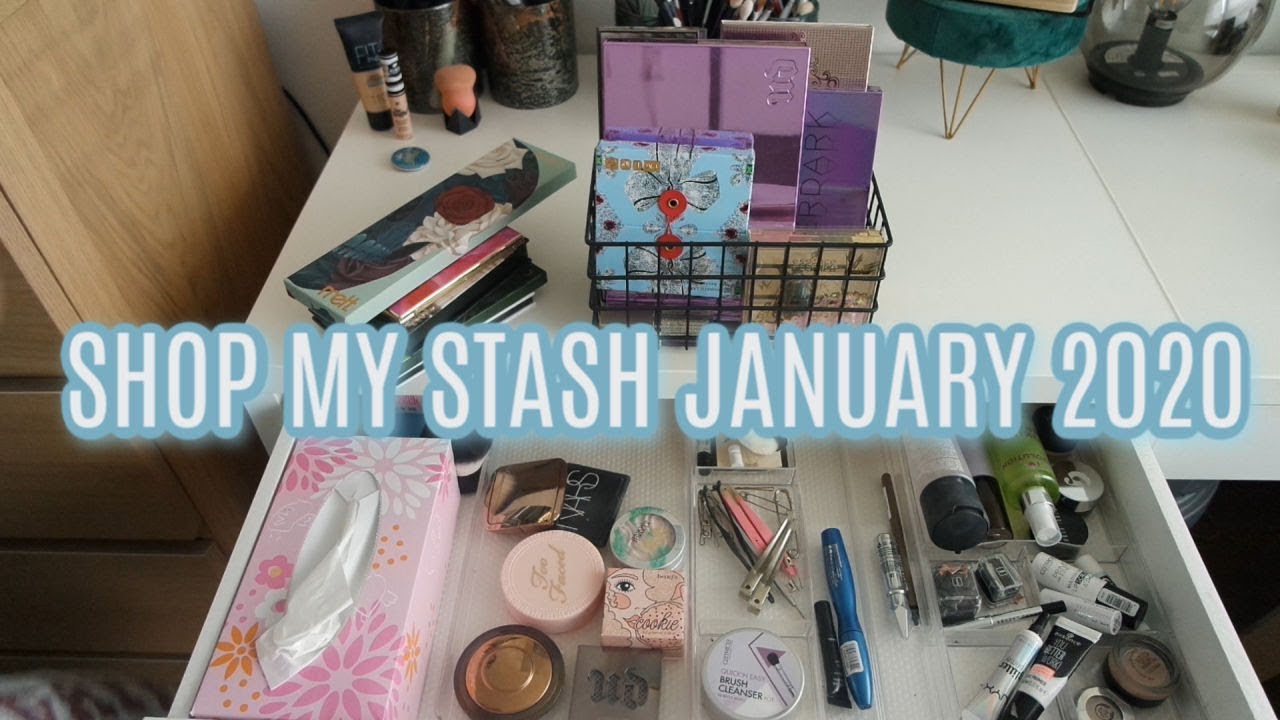 SHOP MY STASH // January 2020 - YouTube