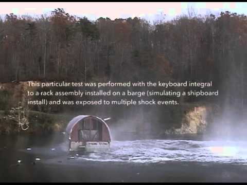 Cortron Model 121 Keyboard - Barge Test - YouTube