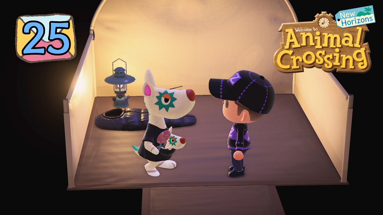 Animal Crossing New Horizons #25 Astrid ist auf dem Campingplatz - YouTube