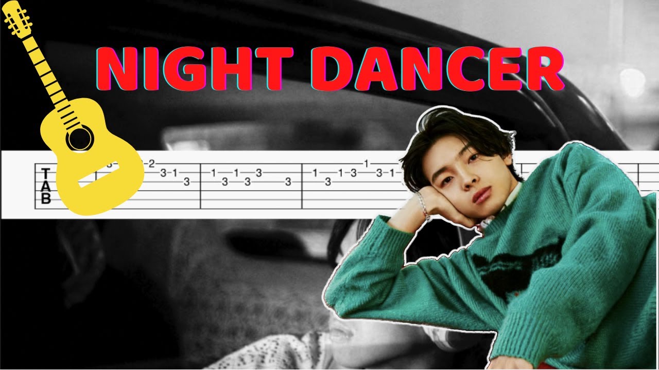 Night Dancer - Imase Guitar TAB/Tutorial - YouTube