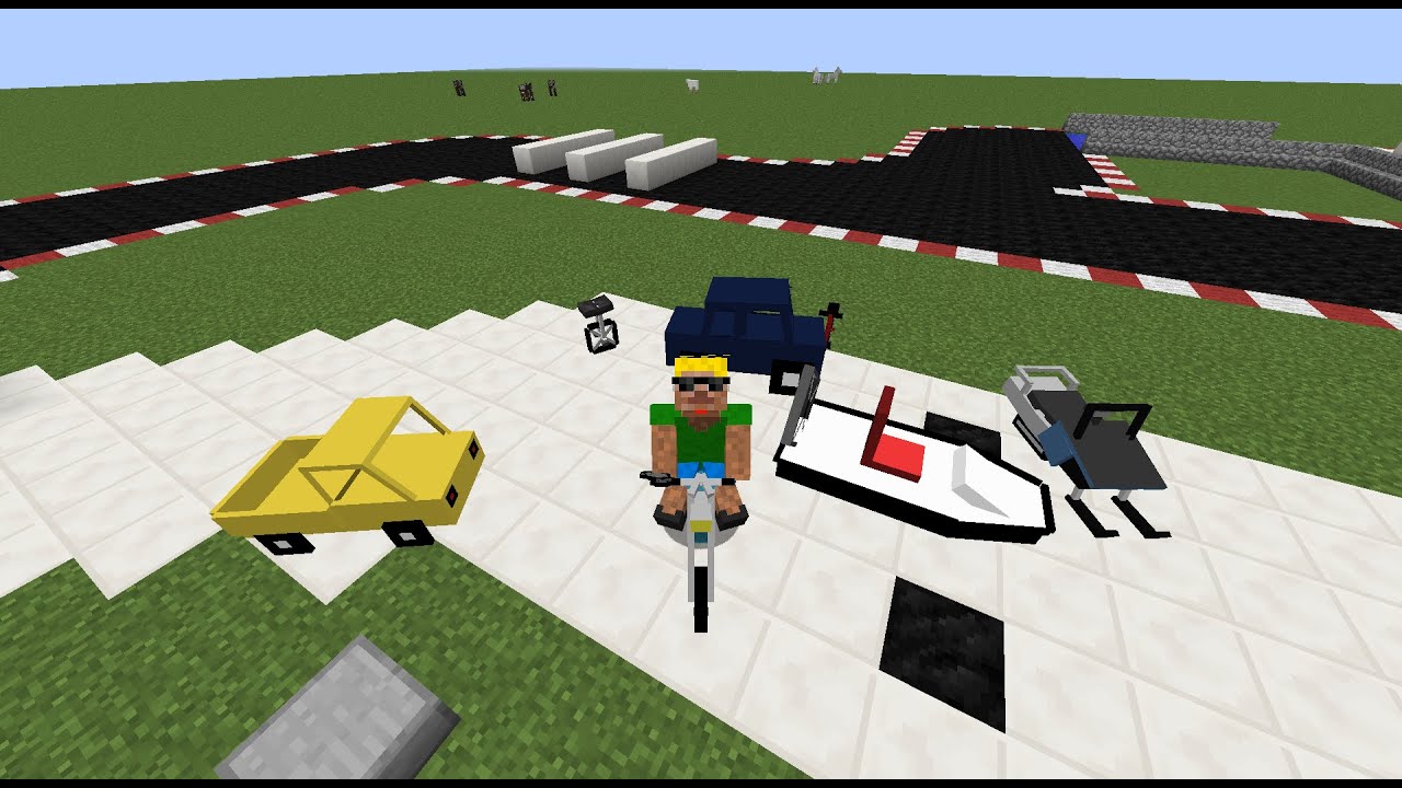 Transportation mod Review (works in minecraft 1.9) - YouTube