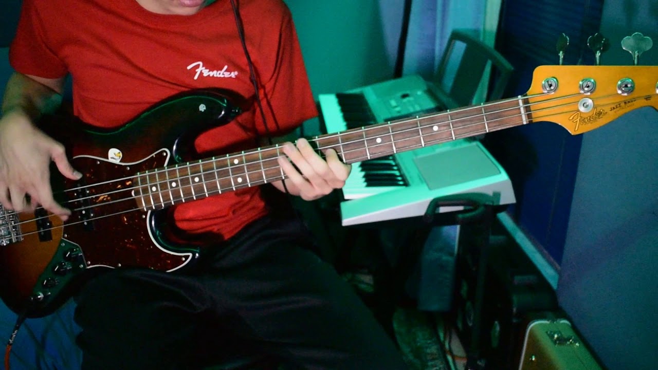 Hideout- Parcels Bass Cover - YouTube