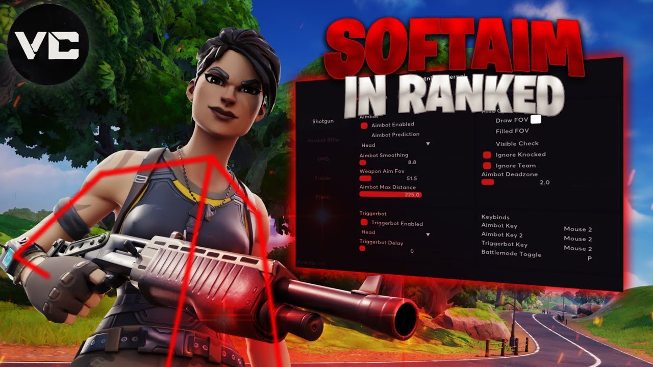 Using the Best FORTNITE Softaim in Chapter 6 (Void Cheats) - YouTube