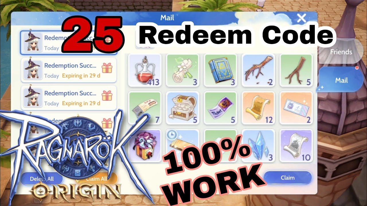 Ragnarok Origin Online [ROO] Redeem Code 100% Work Free Player Must See ...