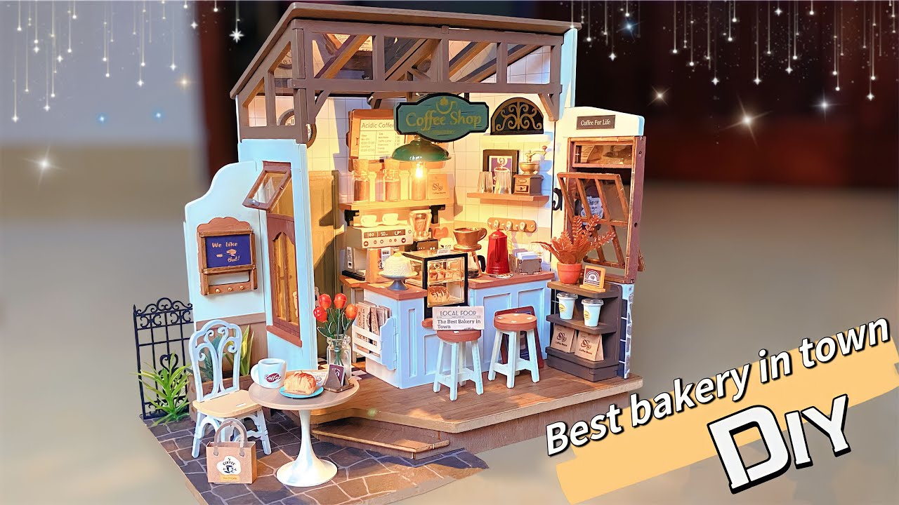 DIY The Coffee Shop - Relaxing Craft - YouTube