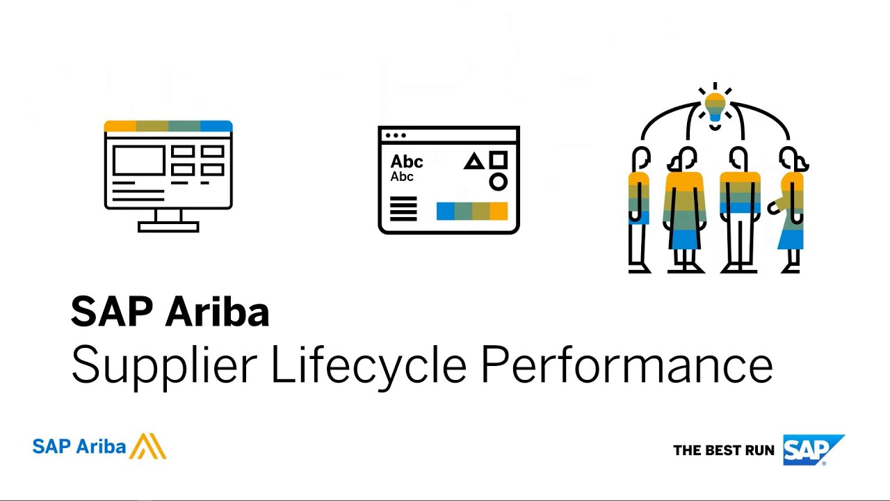 SAP Ariba 3 SAP Ariba Supplier Lifecycle Performance YouTube