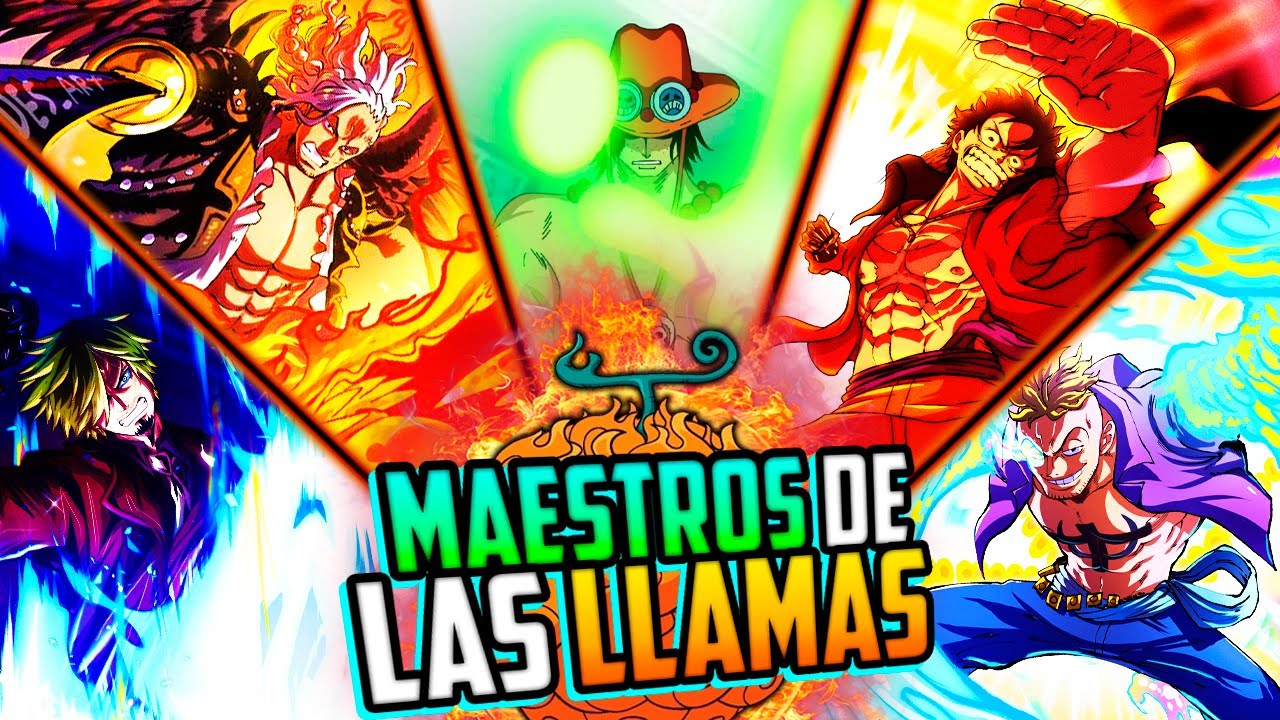 TODOS LOS USUARIOS DE FUEGO EN ONE PIECE - YouTube