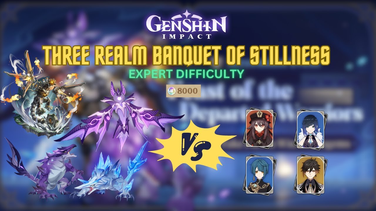 EASIEST WAY TO 8000 SCORE !! FEAST OF THE DEPARTED WARRIORS Day 4 - THREE REALM BANQUET OF ...