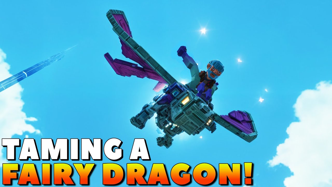 PixArk Reborn: Fairy Dragon Taming = Instant FANTASY MODE! [E11] - YouTube
