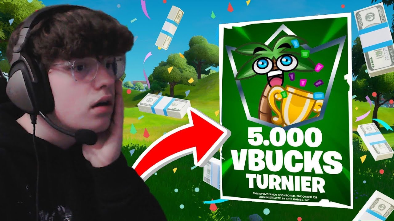 Fortnite 5 000 Vbucks Turnier 💰 Custom Games Turnier Preisgeld Skin