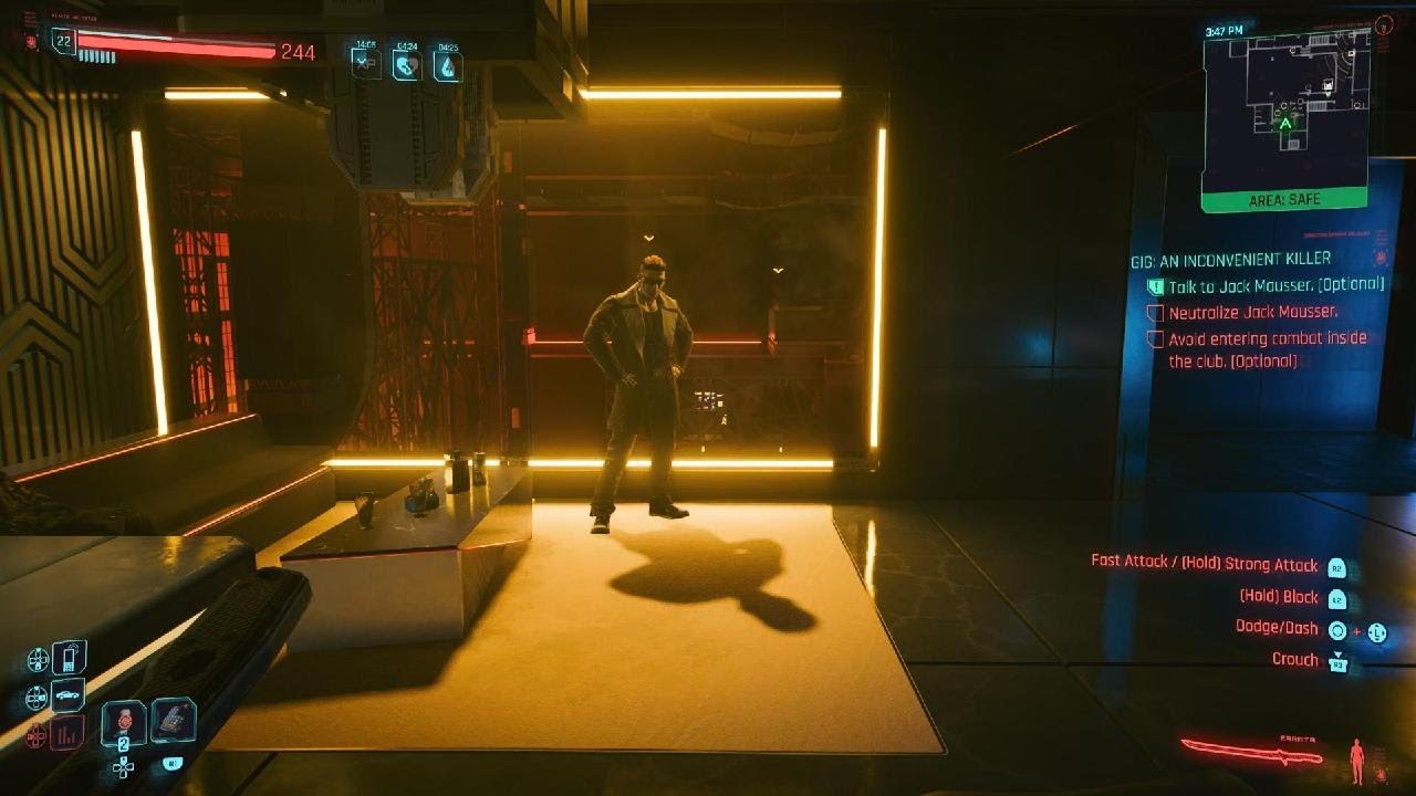 Cyberpunk 2077 - Confronting Jack Mausser - PS5 - YouTube