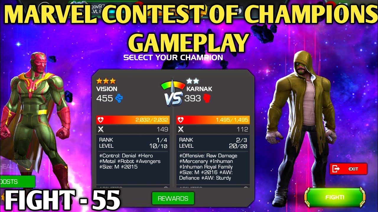 Marvel Contest of Champions Gameplay || MCOC Game || Android Games ...