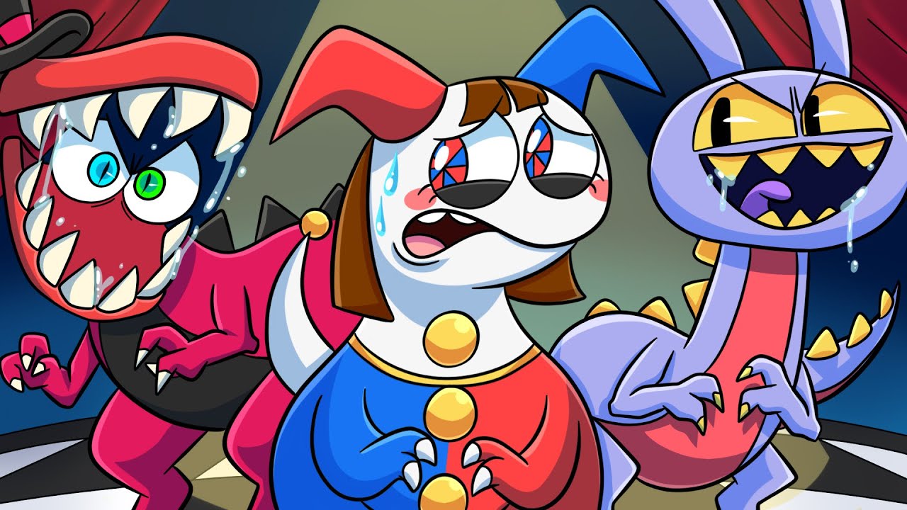 THE AMAZING DIGITAL CIRCUS, But They're DINOSAURS! UNOFFICIAL Animation ...