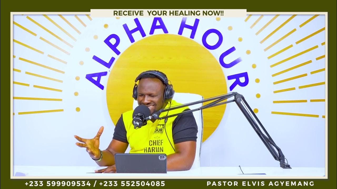 Healing Prayer || Pastor Elvis || Alpha Hour - YouTube