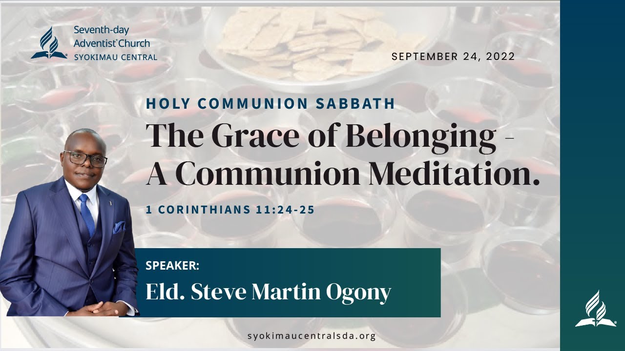 Holy Communion Sabbath - YouTube